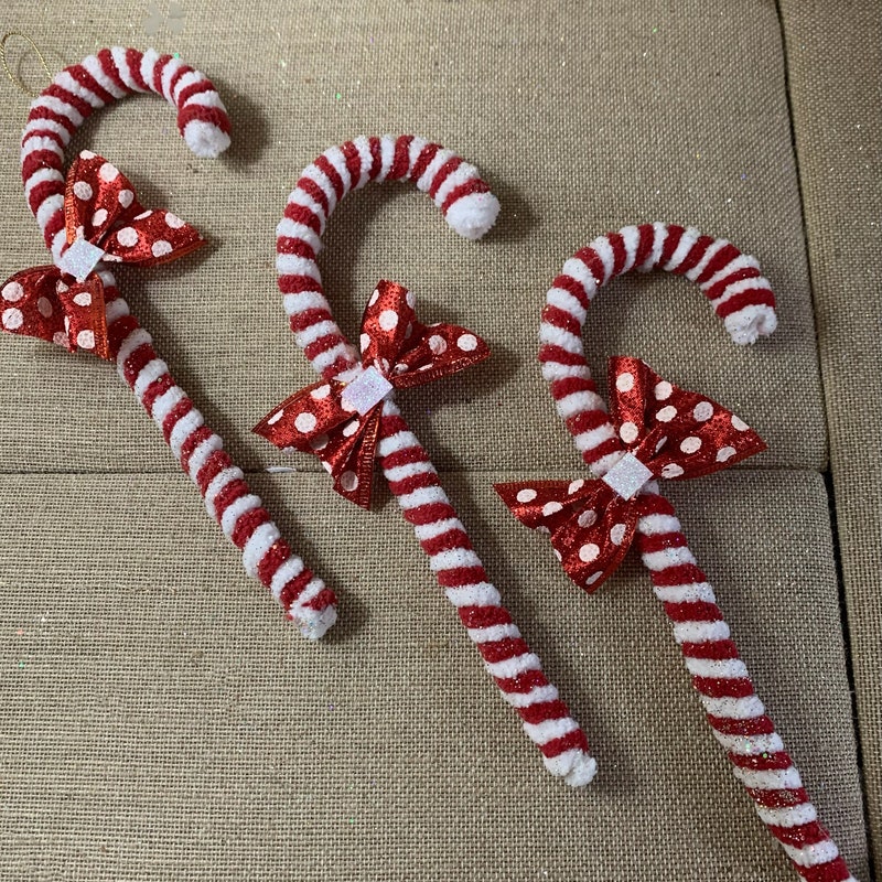 Candy Cane Tree Topper - Etsy