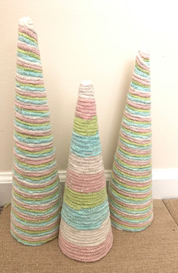 Pastel Rainbow Mini Trees - Etsy