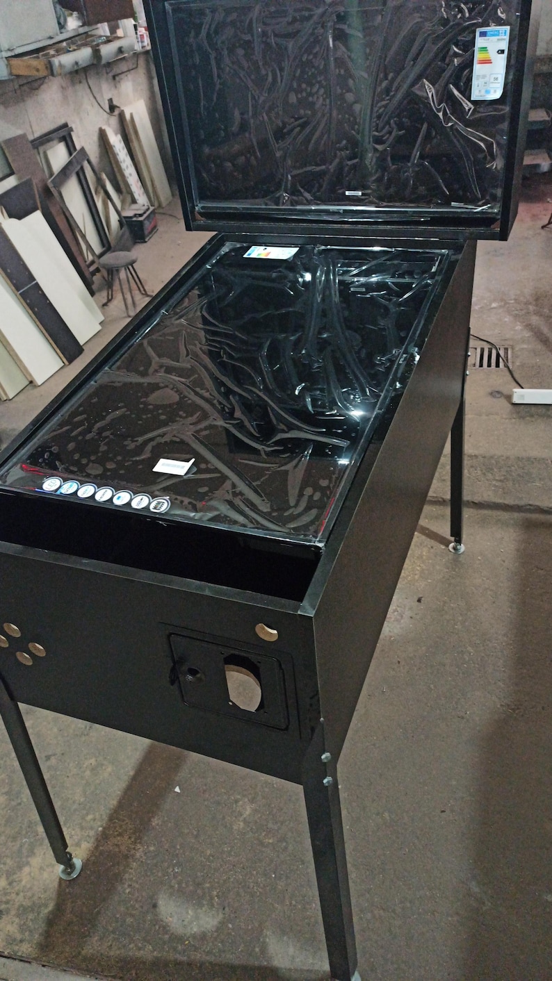 Virtual Pinball Cabinet Real Size Virtual Dxf Lightburn File for Cnc ...