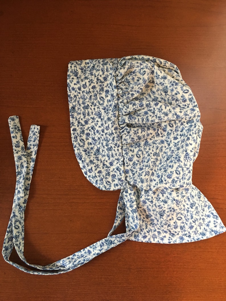 Custom Adult Pioneer Bonnet: Choose Your Fabric, Sun Protection - Etsy