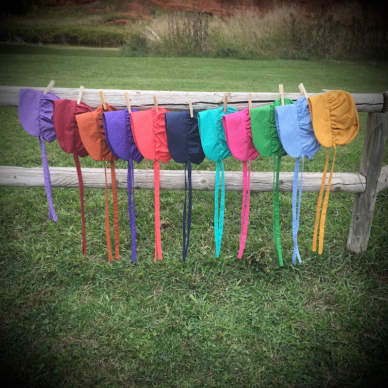 Pioneer Prairie Bonnet - Etsy