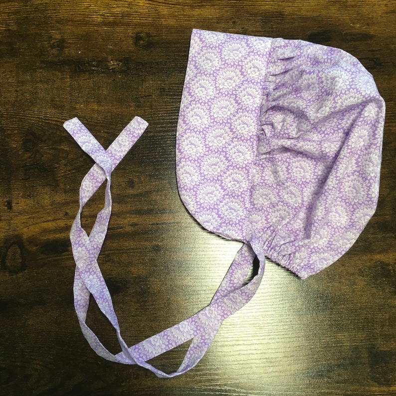Prairie Floral Pioneer Bonnet: Little House Style, Girls & Baby - Etsy