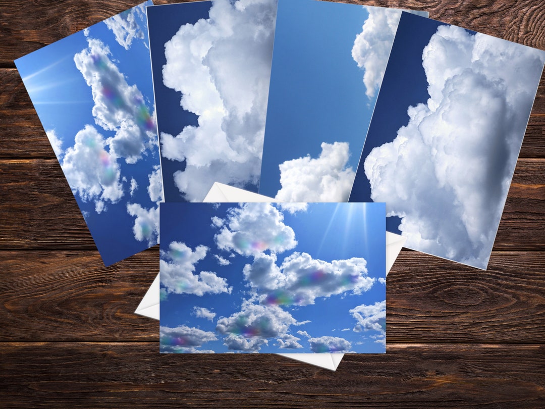 Greeting Cards: Clouds Art Collection - Etsy