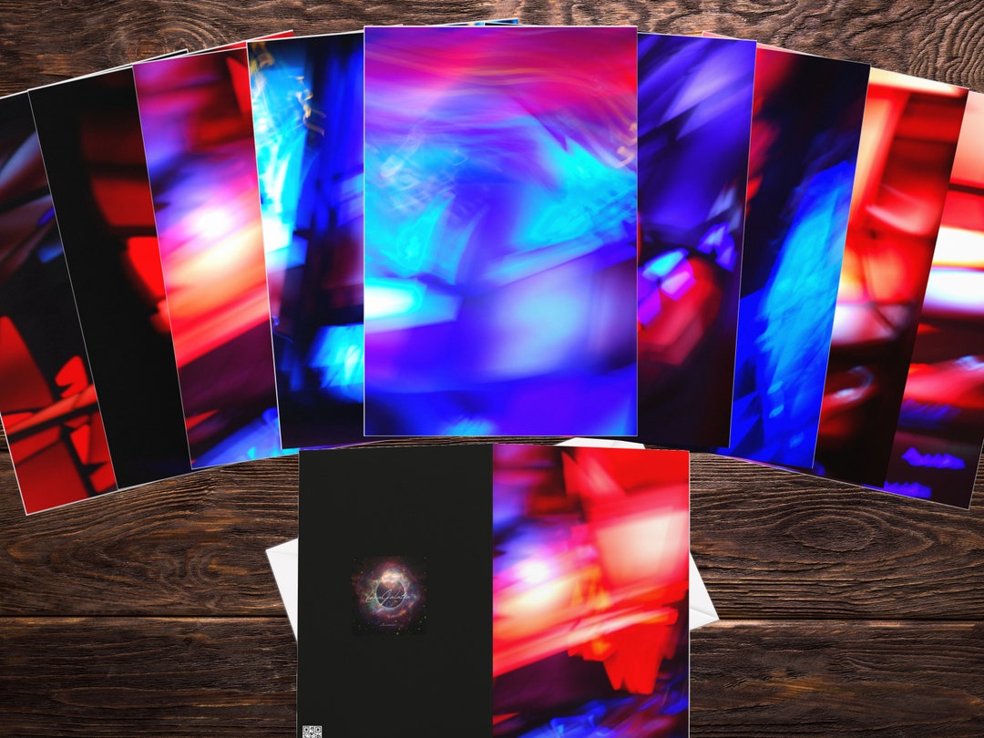 Greeting Cards: Stained Glass Art Collection - Etsy