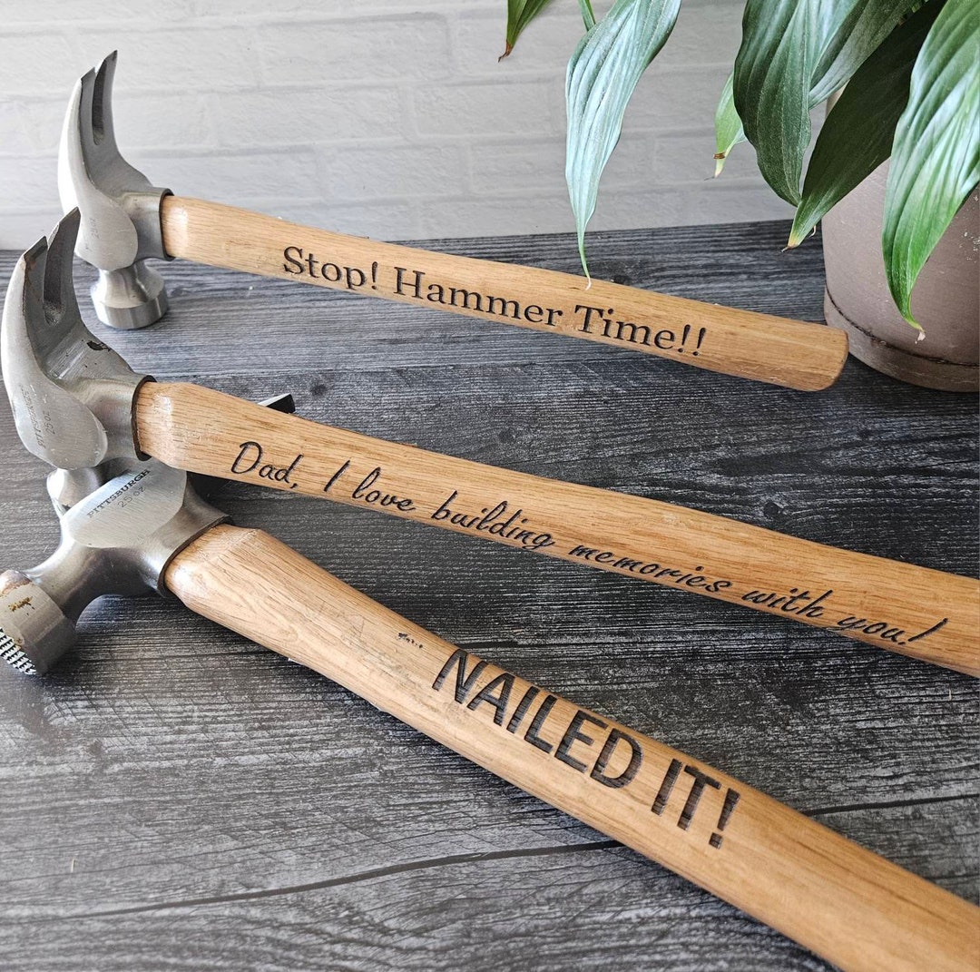 Father's Day Hammer, Custom Father's Day Tools - Etsy