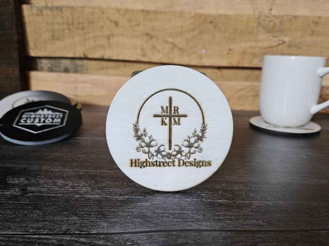 Custom Wood Coasters, Made to Order Coasters,company Logo Coasters ...