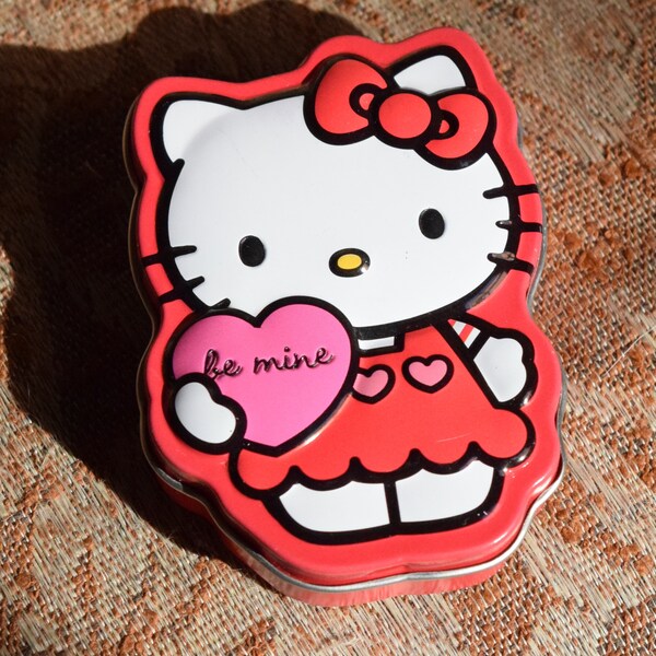 Kitty Tin Box - Etsy