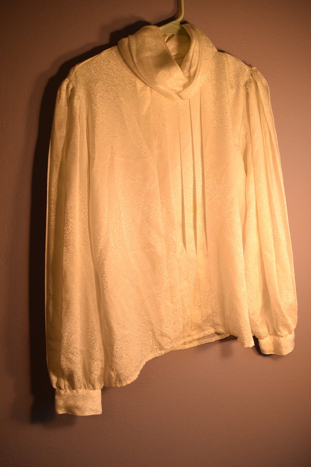Vintage White Poet Blouse - Etsy
