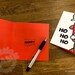 Ho Ho Ho Cartoon Character Christmas Card - Rudolph - Etsy