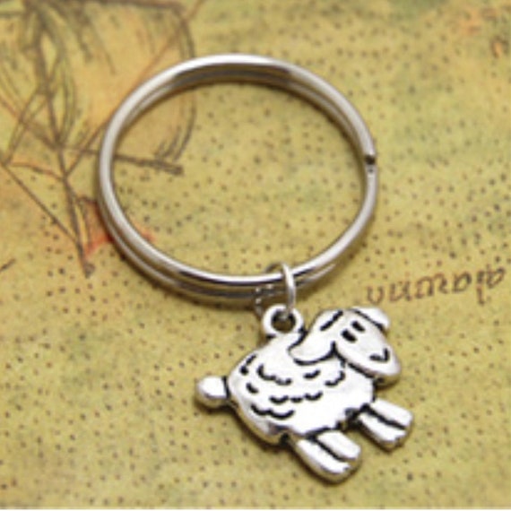 Sheep Key Fob Sheep Key Ring Ireland Irish Connemara The | Etsy