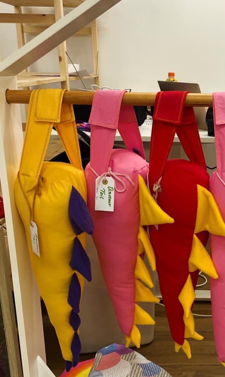 Handmade Dinosaur Tails for Kids Ready Made - Etsy