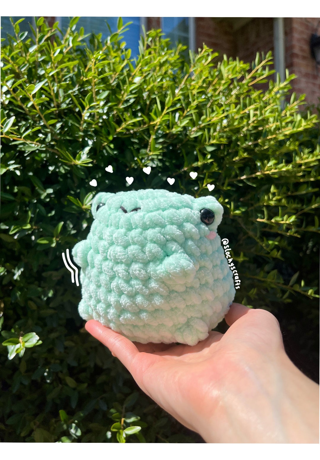 Cheeky Frog | Amigurumi Frog | Frog Plushie | Crochet Frog With Cheeks ...