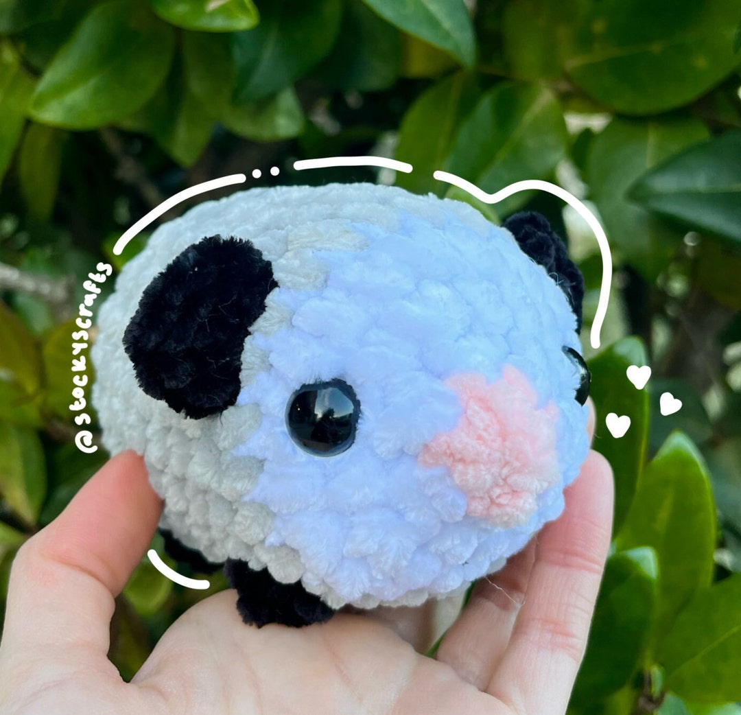 Crochet Fluffy Possum | Crochet Plush Opossum | Amigurumi Chunky Possum ...