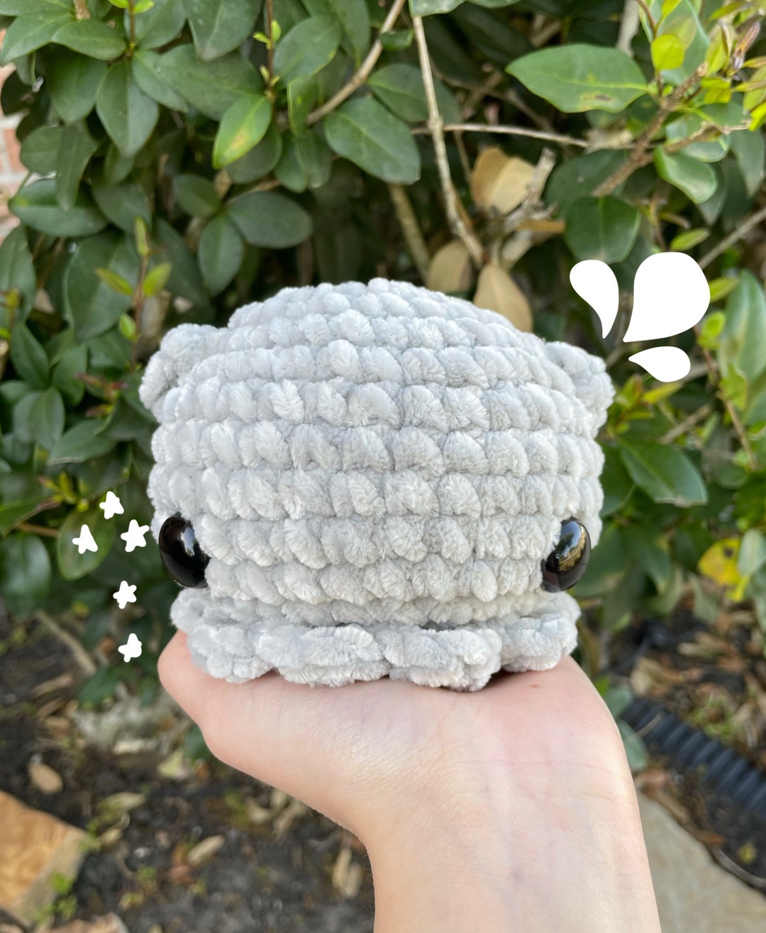 Crochet Cuddlefish | Plush Cuddlefish | Crochet Jellyfish - Etsy