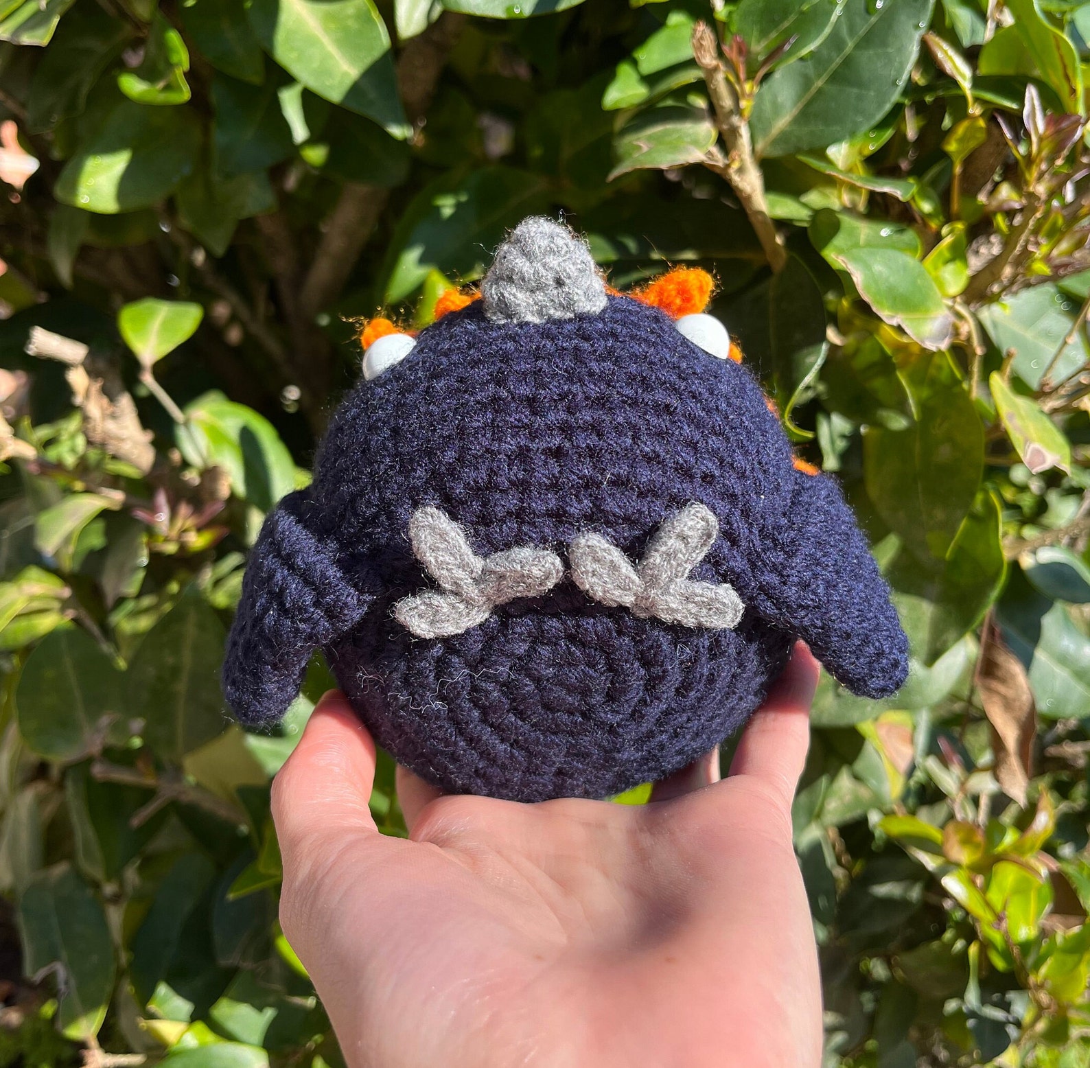 Crochet Anime Crow Amigurumi Crow Plushie Volleyball Anime Inspired ...