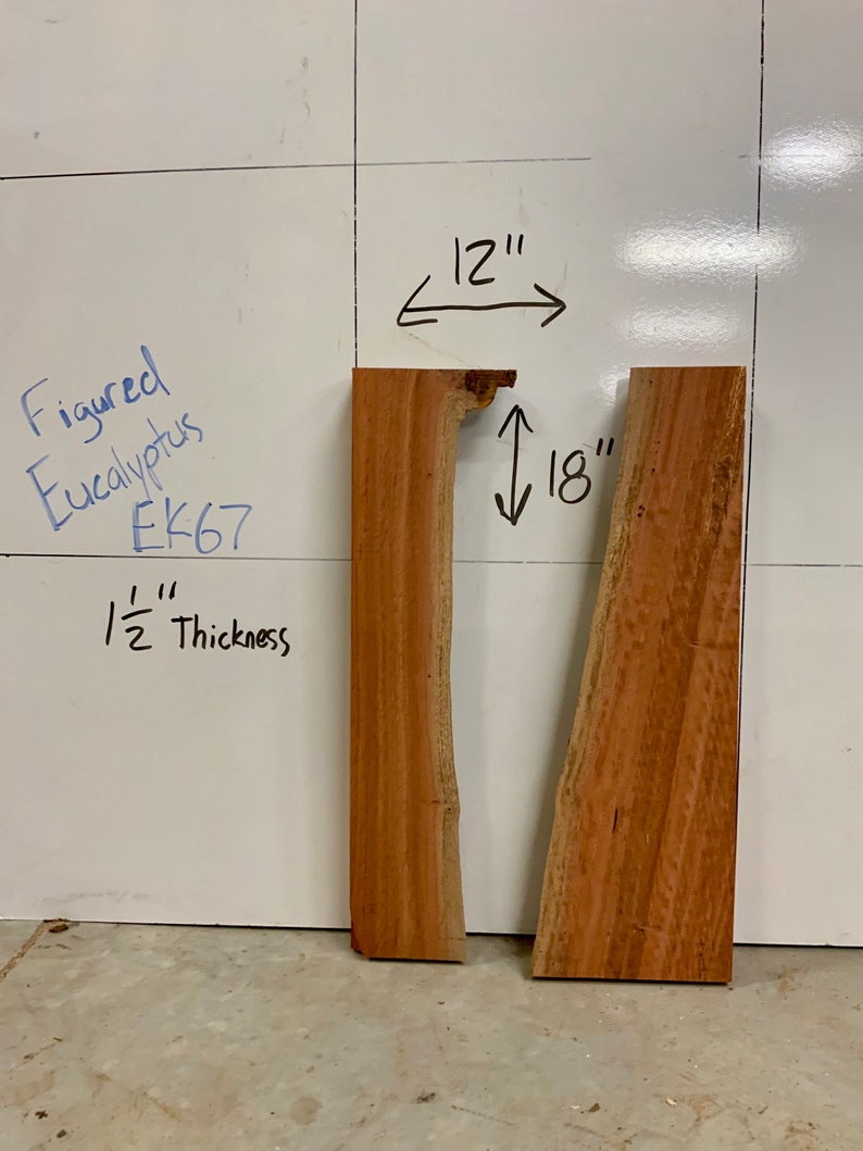 Figured Eucalyptus Live Edge Epoxy Kit EK 67 / Wall Art - Etsy