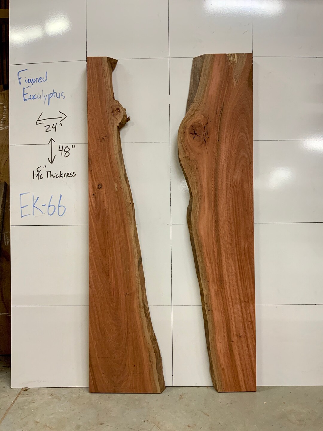 Figured Eucalyptus Live Edge Epoxy Kit EK 66 / Wall Art - Etsy