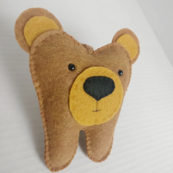 Teddy Bear With Teeth - Etsy