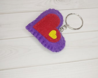 Valentine's Day Key Ring Valentines Gift Stocking - Etsy