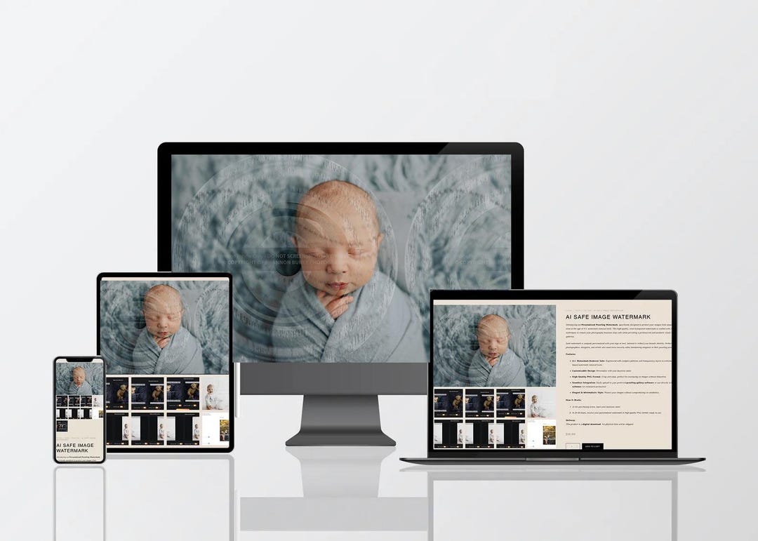 AI Safe Watermark - Etsy