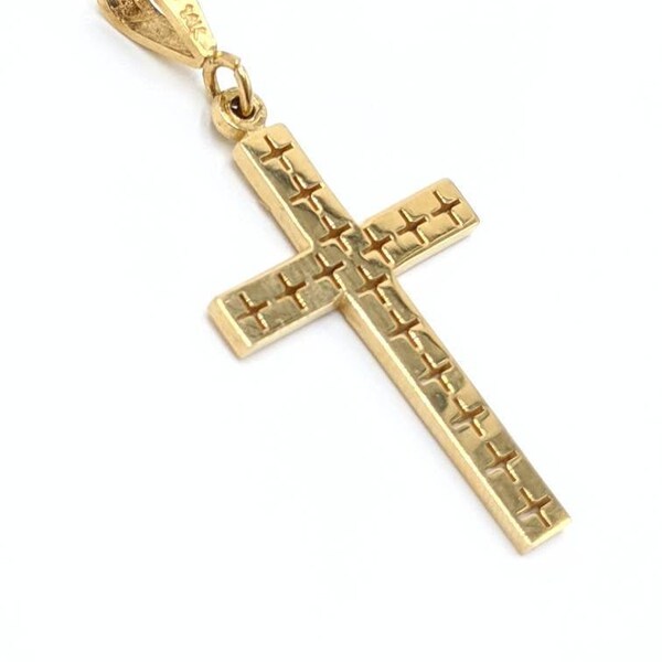 Thick Crucifix Necklace - Etsy