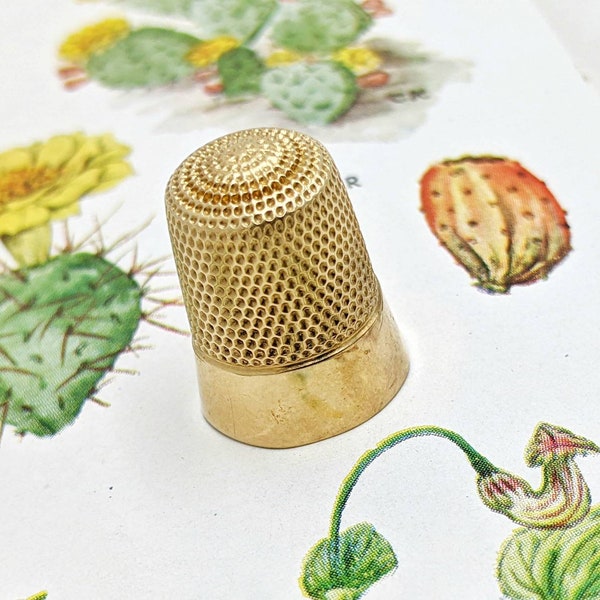 Antique Thimble - Etsy