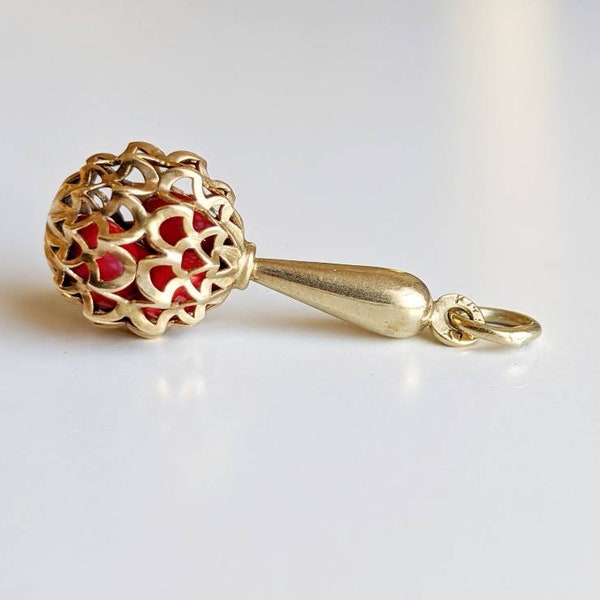 Vintage Baby Rattle - Etsy