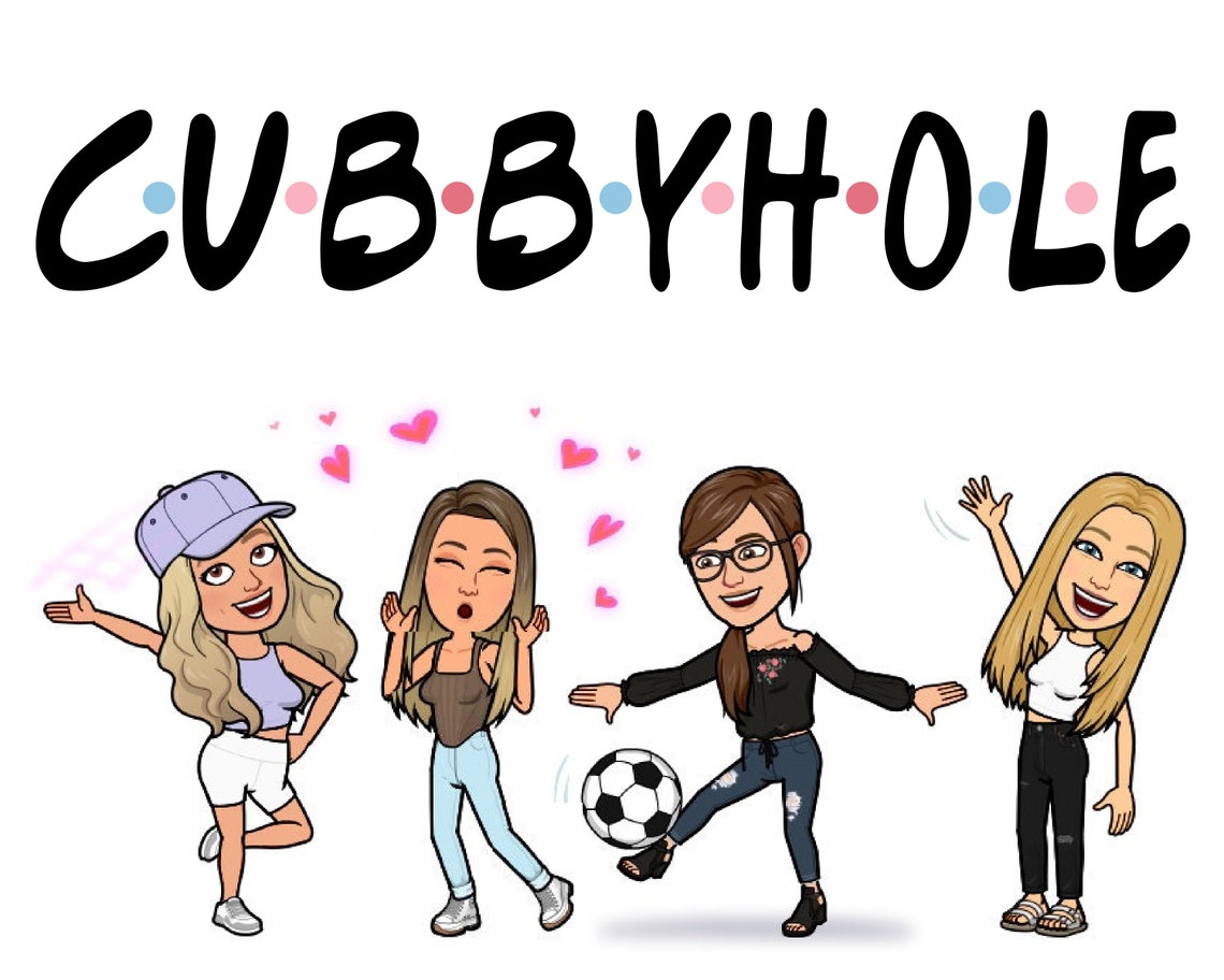 Custom friends Bitmoji Poster College Apartment - Etsy