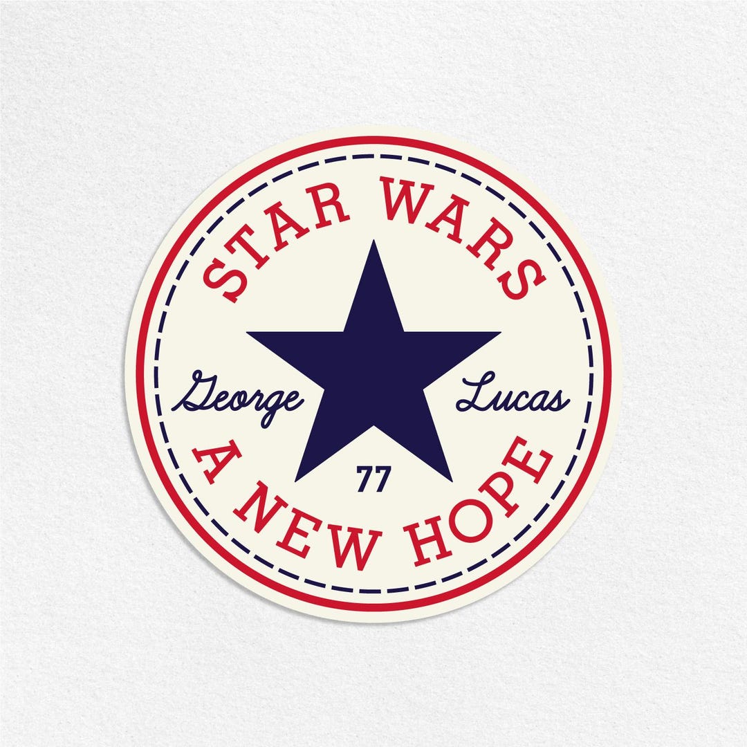 George Lucas All Star Sticker - Etsy