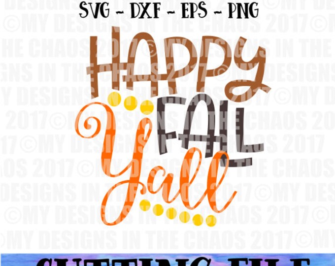 Fall SVG File / Fall Cutting File for Silhouette or Cricut / | Etsy