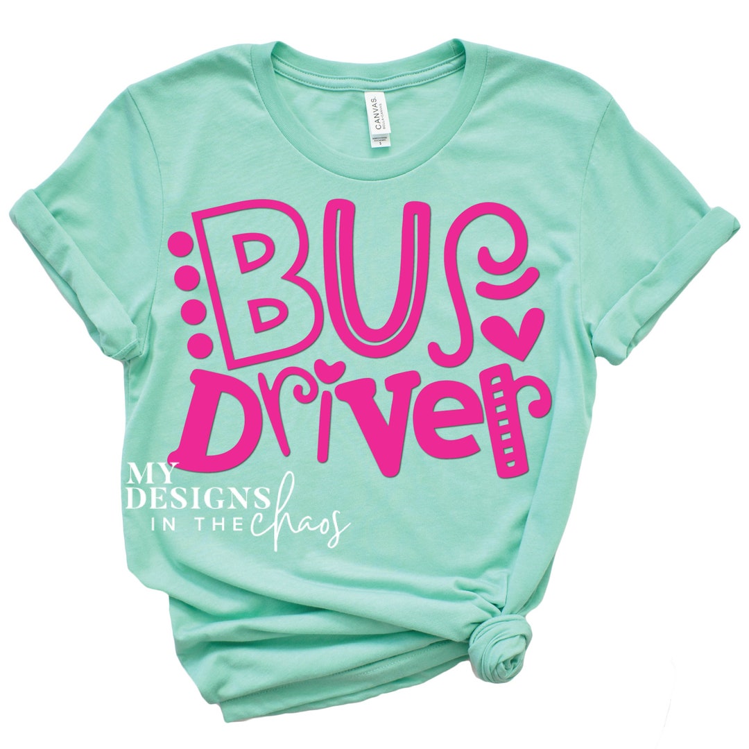 Bus Driver Svg/ School Bus Driver SVG Cutting File for Silhouette or ...