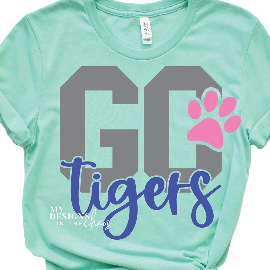 Go Tigers SVG/ Tiger PNG / Tiger Cutting File for Silhouette or Cricut ...