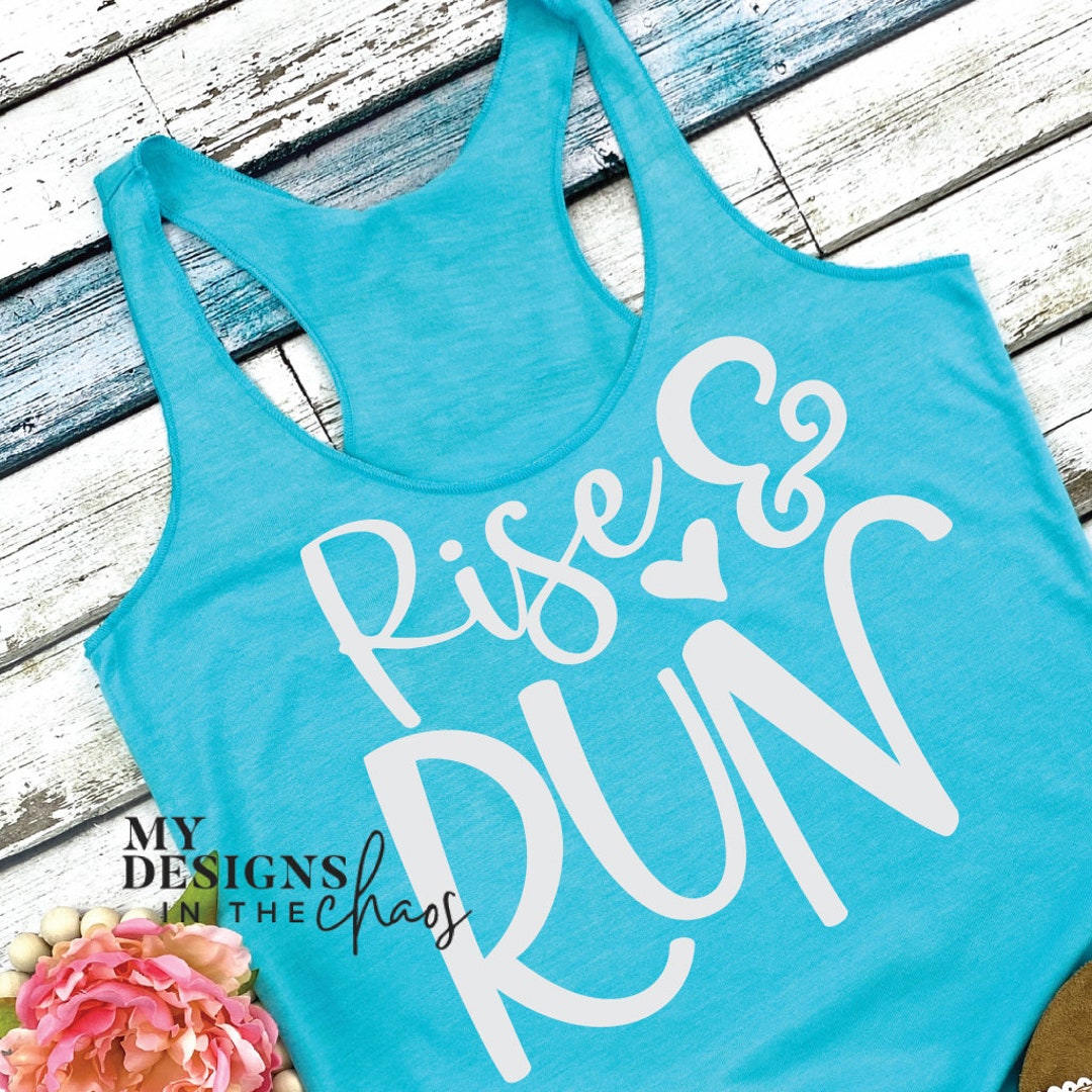 Rise and Run SVG Cutting File, Runner Svg File for Cricut and ...
