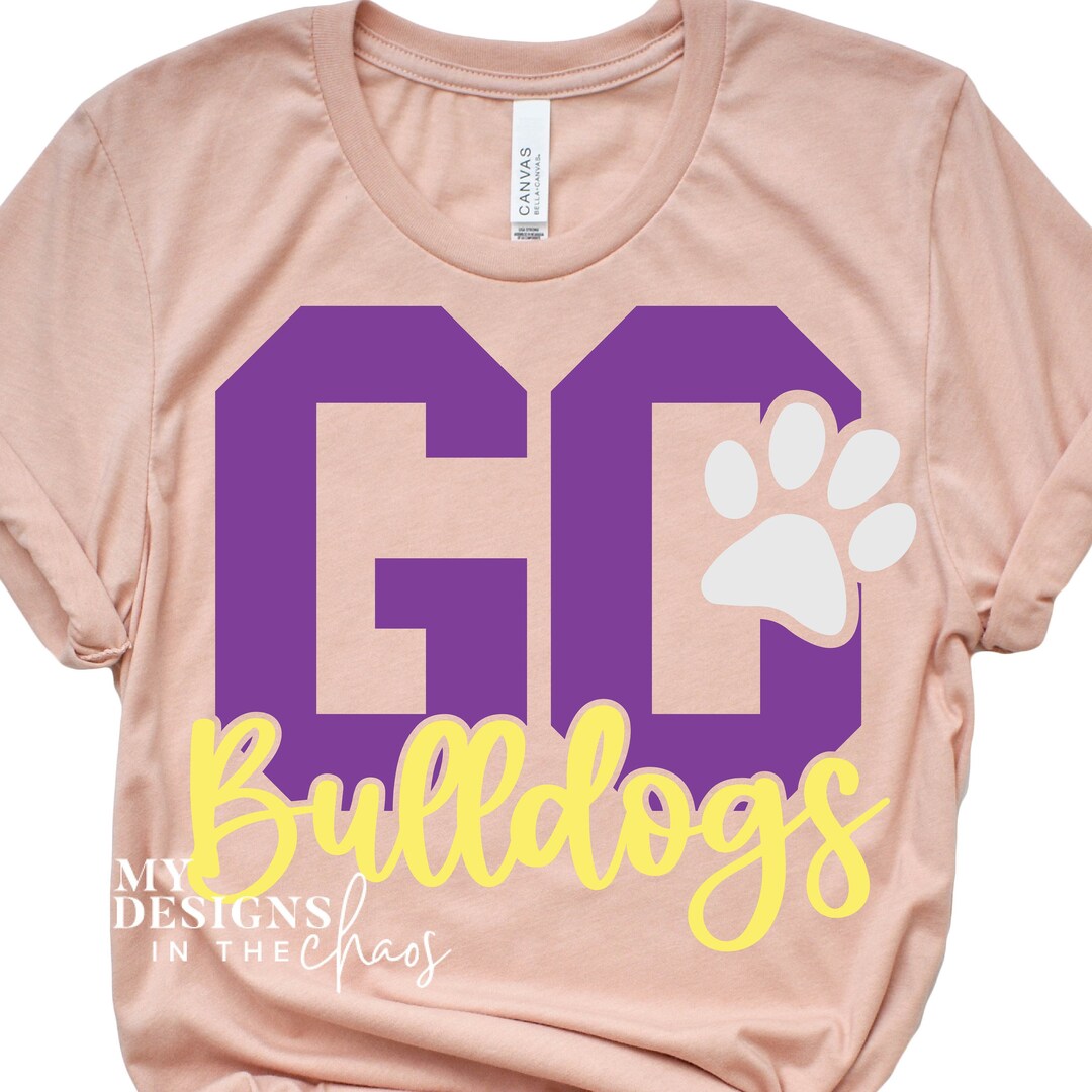 Go Bulldogs SVG/ Bulldog PNG / Bulldog Cutting File for Silhouette or ...