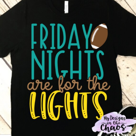 Football Friday Night SVG Football Fan SVG Silhouette and - Etsy