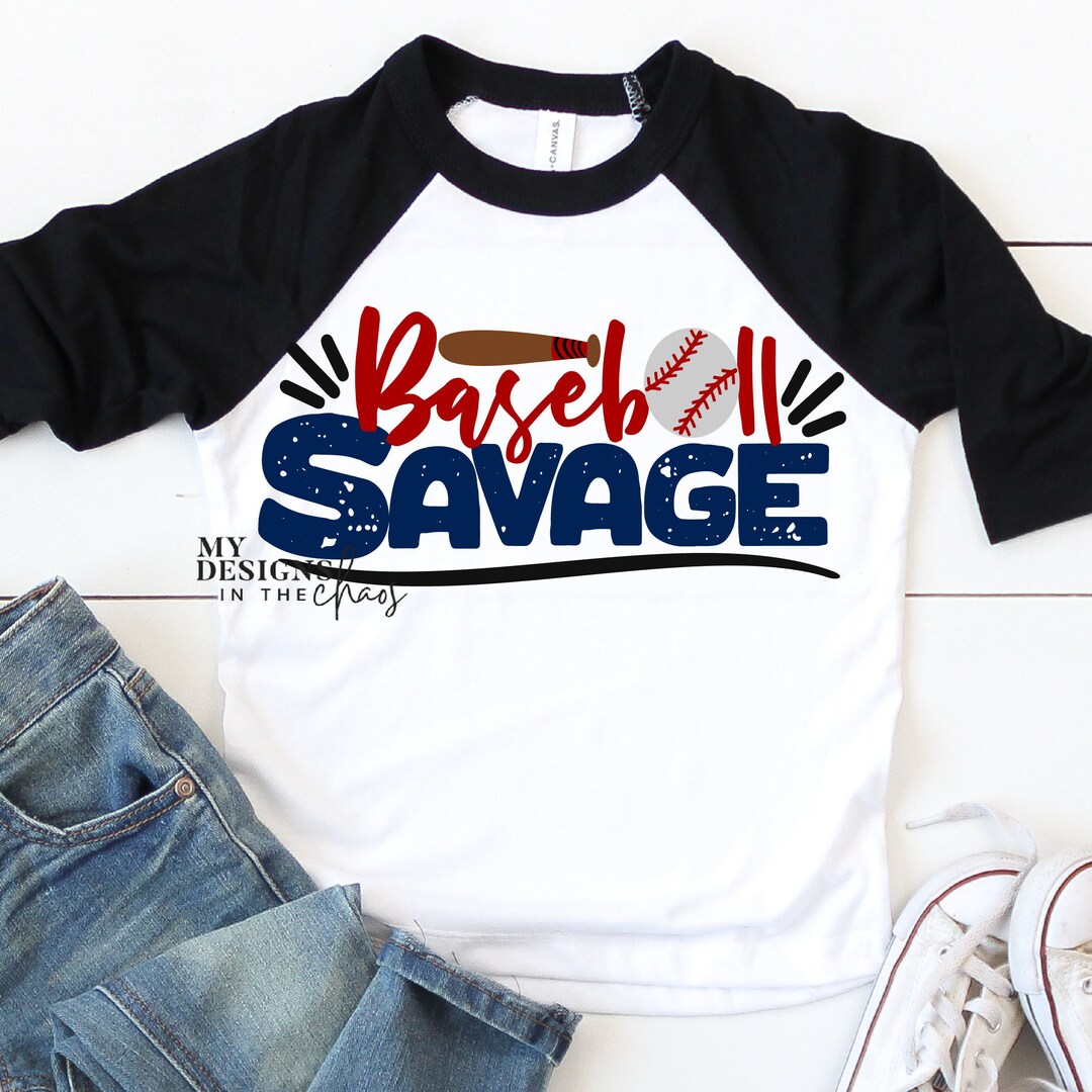 Baseball SVG Design | Baseball Savage Svg Design | Silhouette Cricut ...