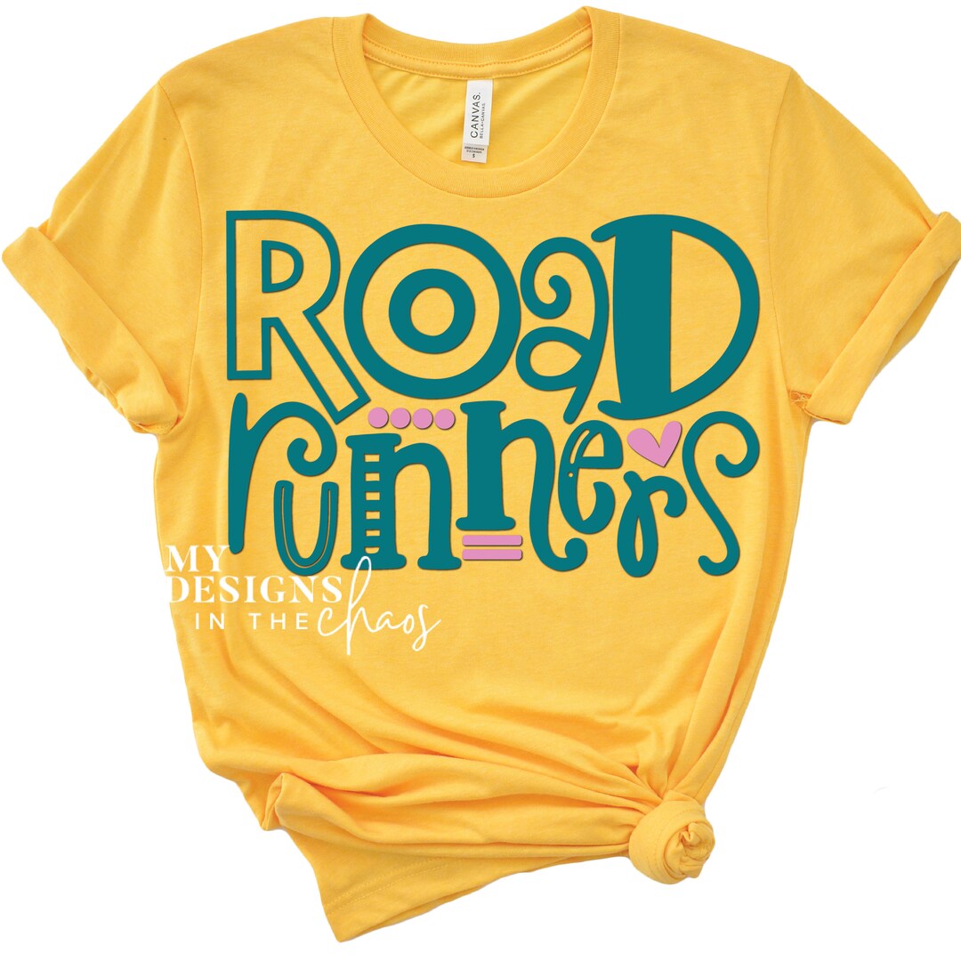 Roadrunners SVG, Runners SVG File for Silhouette and Cricut, School ...