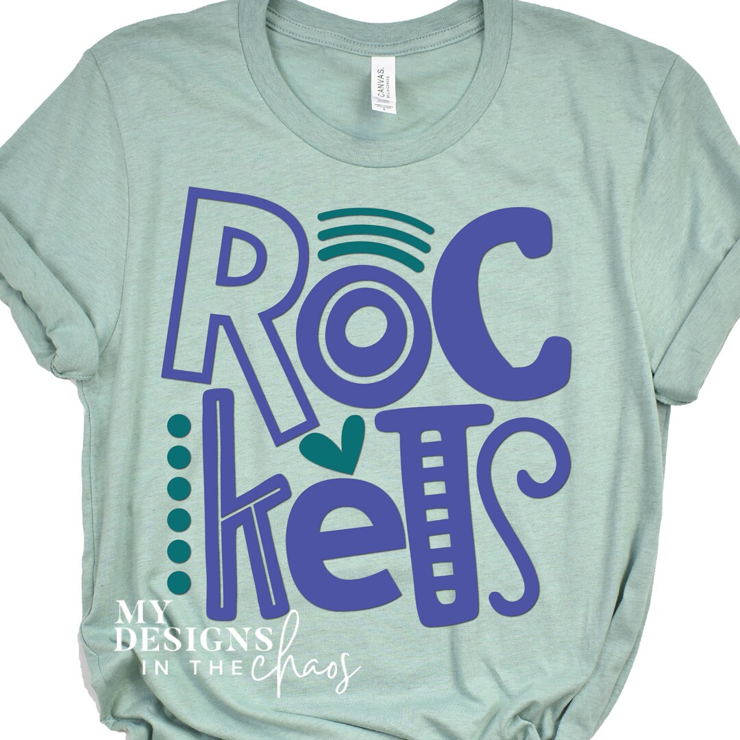 Rockets Fun Font SVG/ Rockets PNG / Rockets Cutting File for Silhouette ...