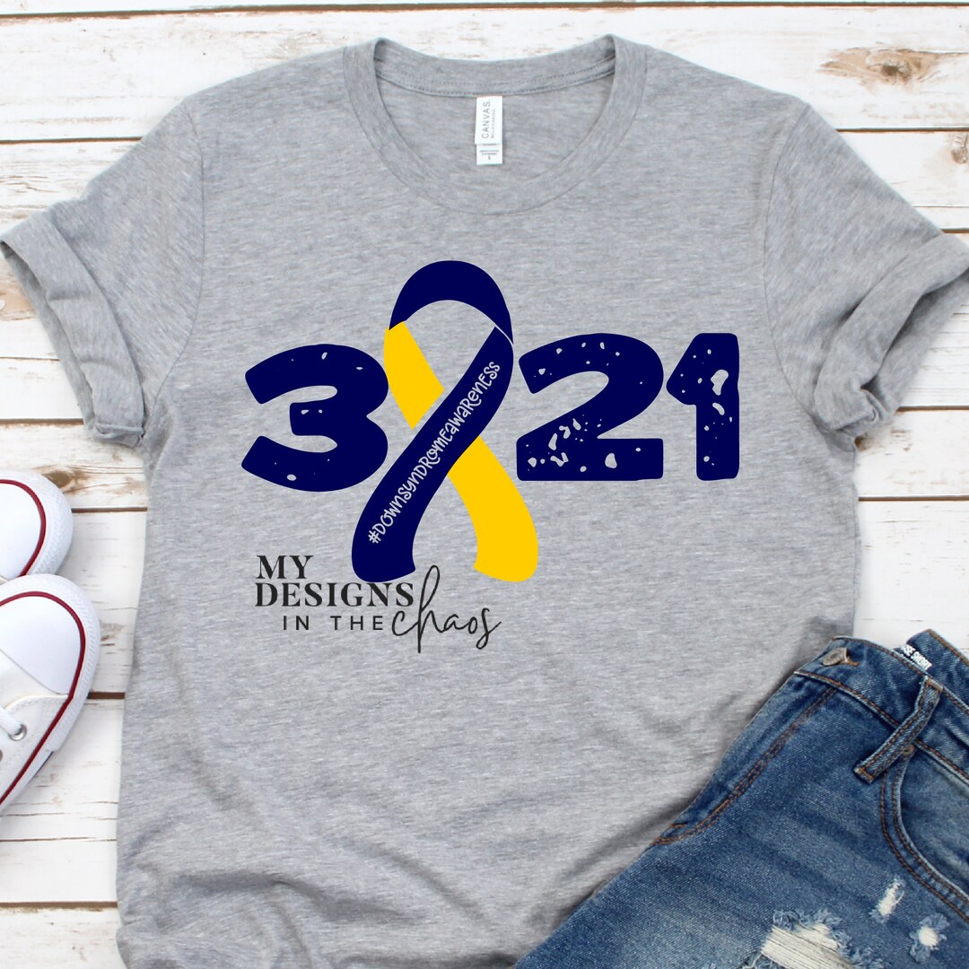 Down Syndrome Awareness Svg Awareness Svg Silhouette And Cricut Cut