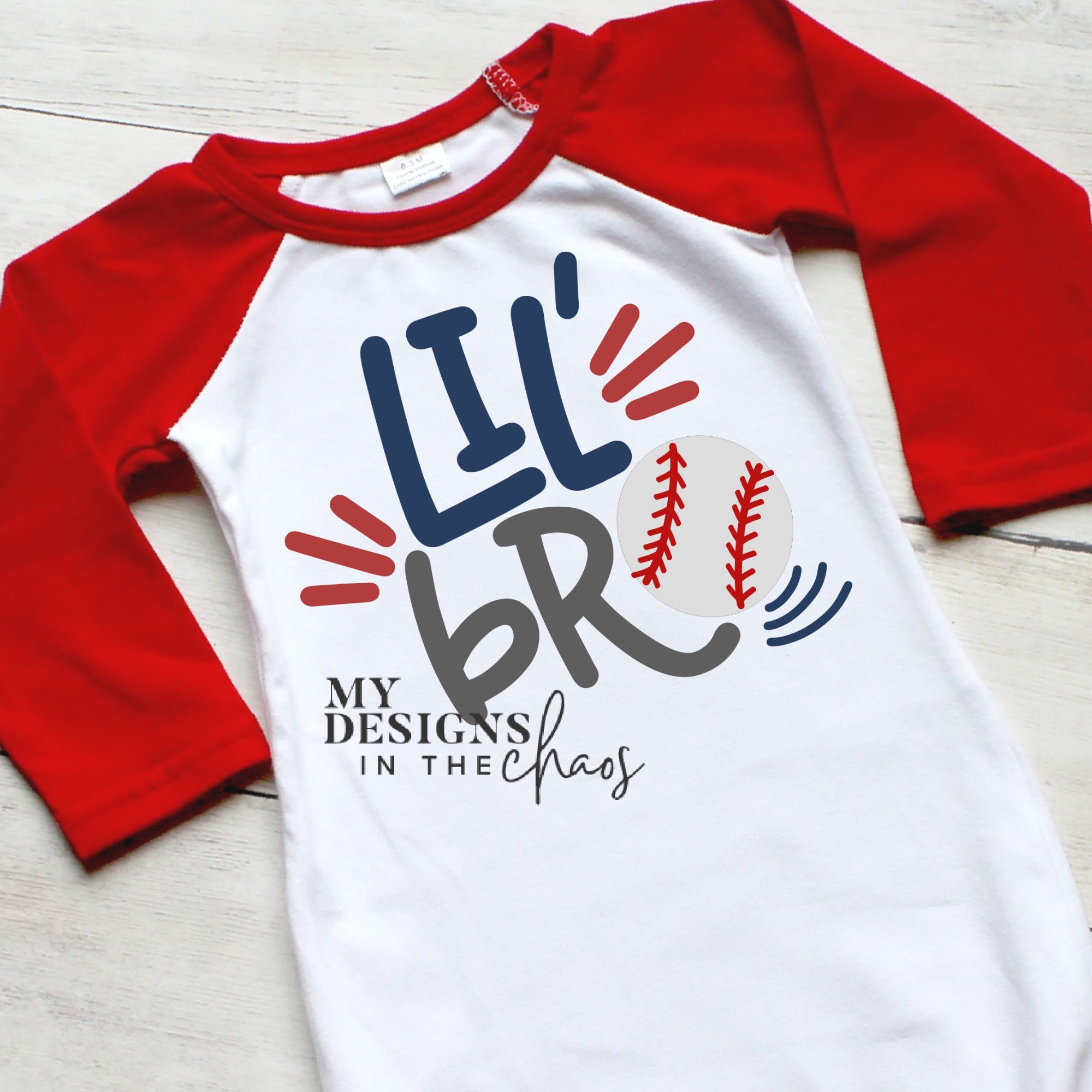 Lil Bro Baseball SVG Design | Little Brother Svg Design | Silhouette ...