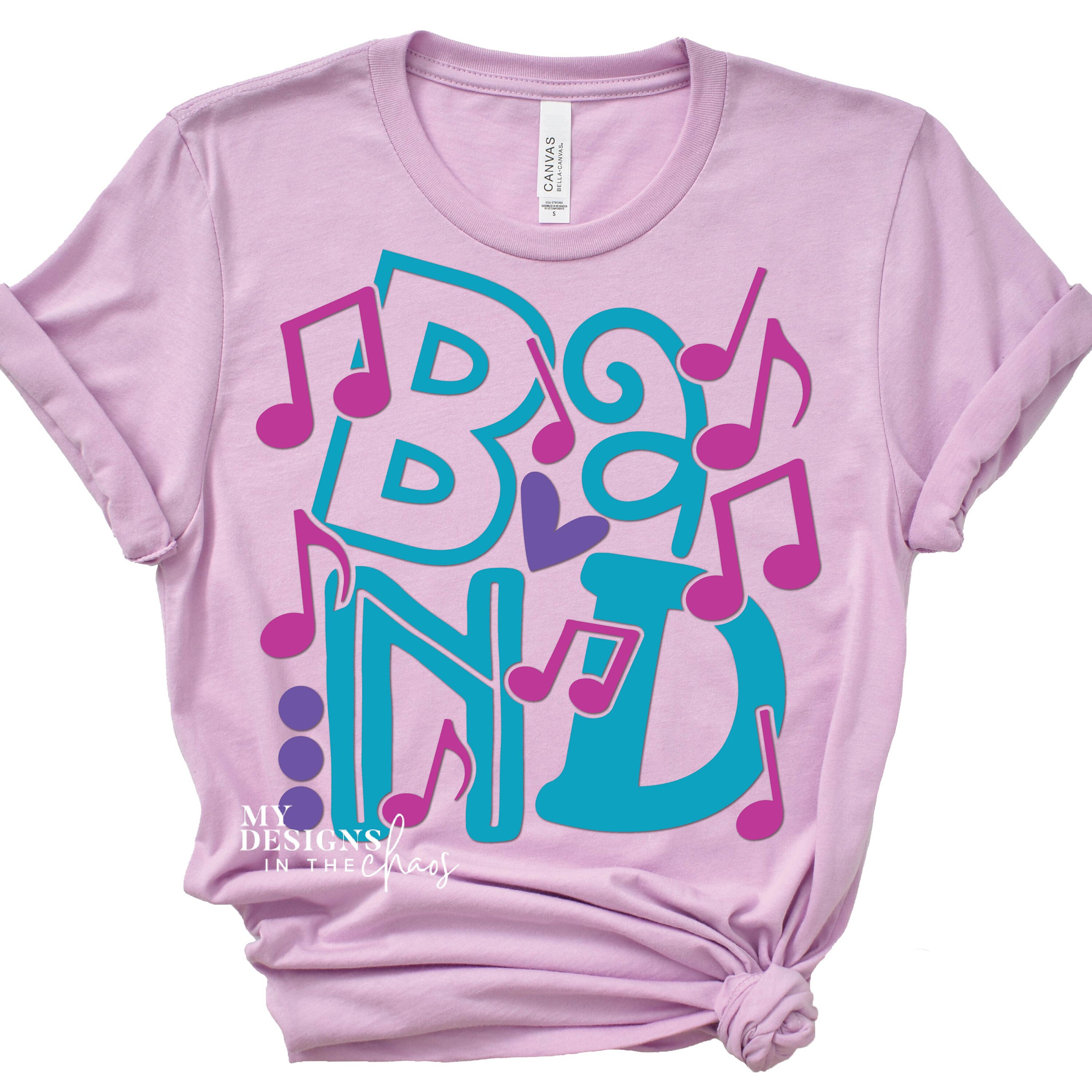 Band SVG, Band Cutting File for Silhouette or Cricut, Band Mom SVG File ...