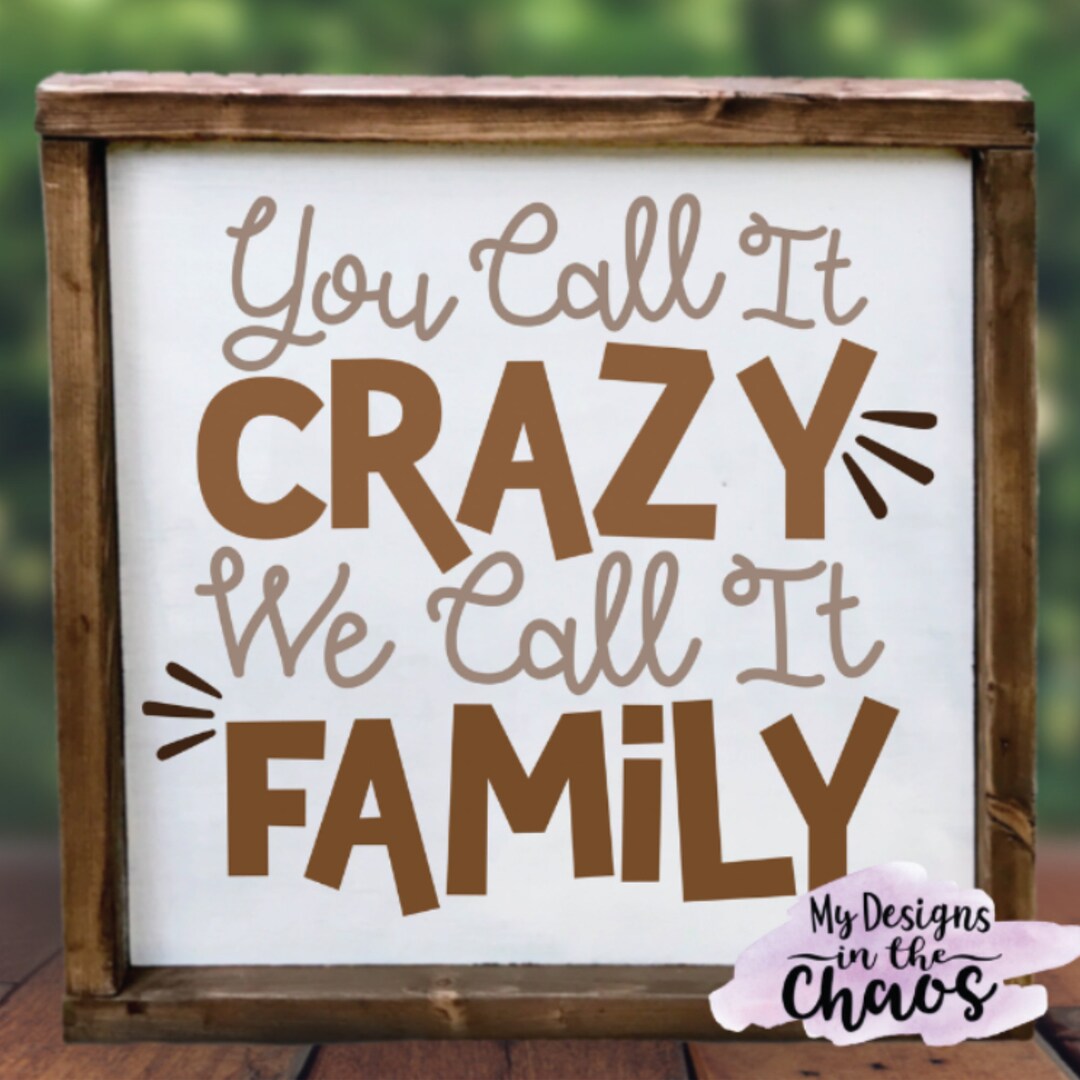 Family SVG, Family Cut File for Silhouette and Cricut, Family Sign ...
