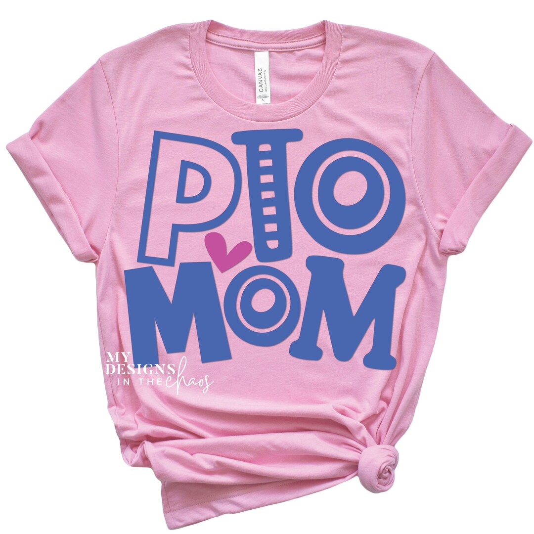 PTO Mom SVG/ Pto Mom PNG / Pto Mom Cutting File for Silhouette Cricut ...