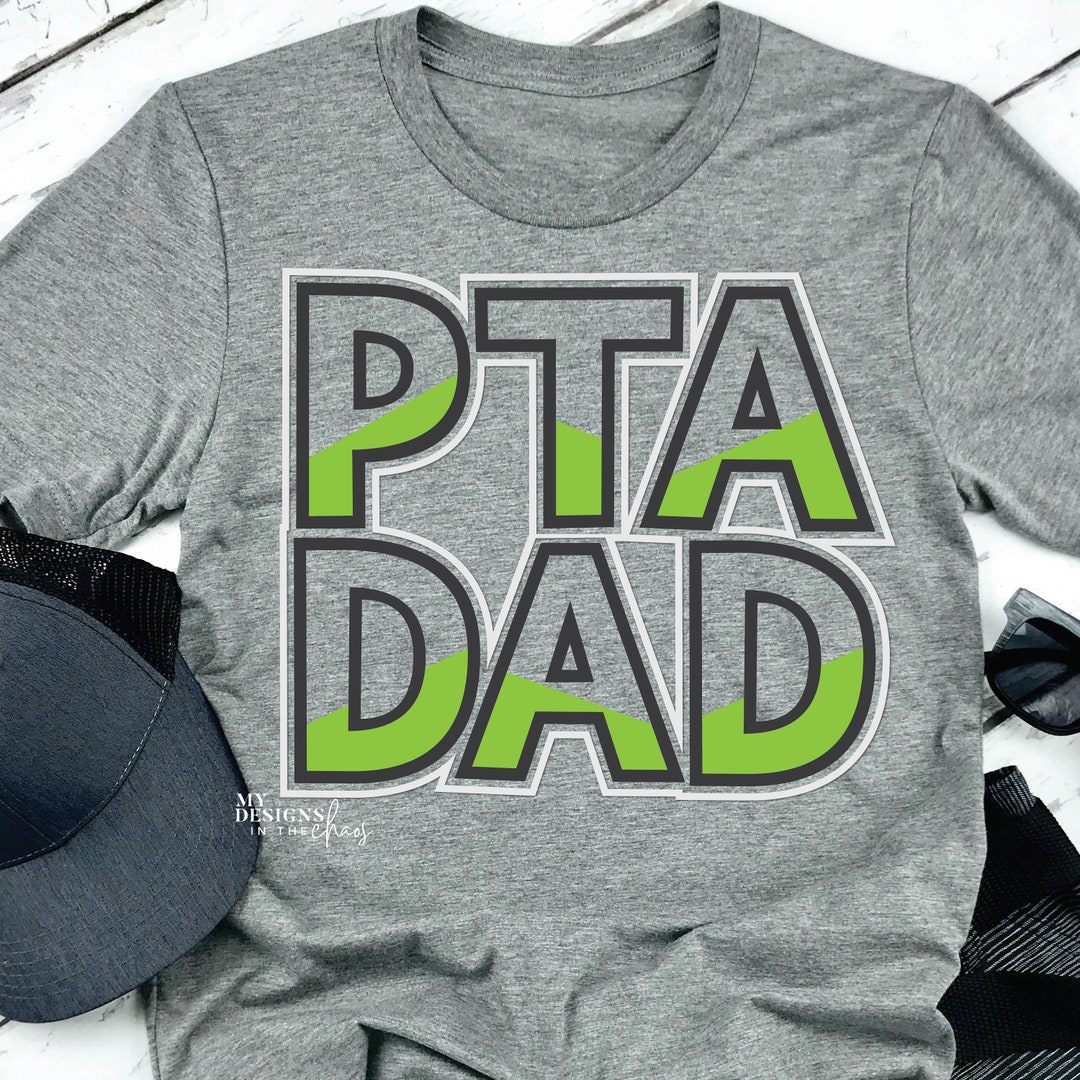 PTA Dad SVG/ Pta Dad PNG / Pta Dad Cutting File for Silhouette Cricut ...