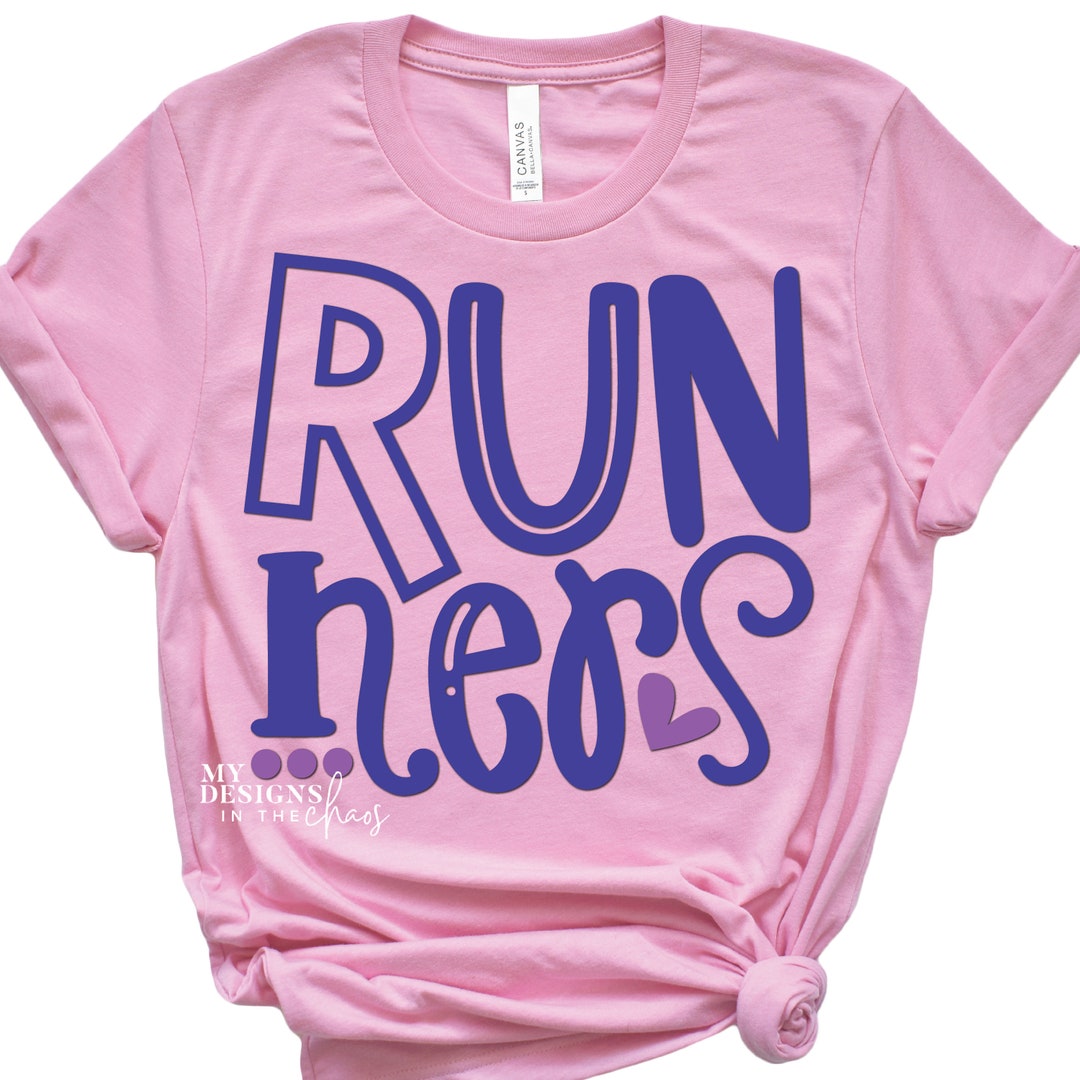 Runners SVG, Runners SVG File for Silhouette and Cricut, School Mascot ...