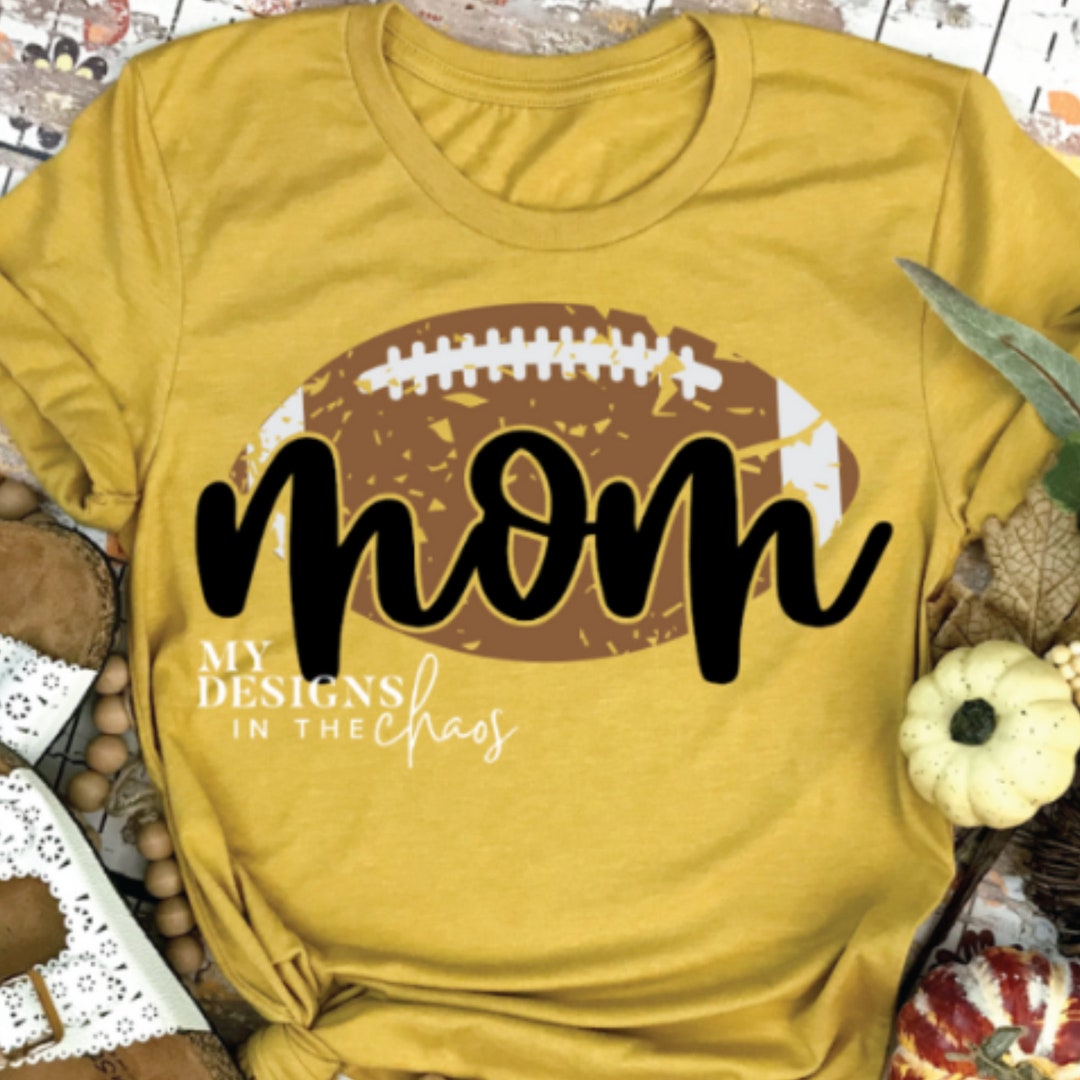 Football Mom SVG | Football Player Mom SVG | Silhouette and Cricut Cut ...