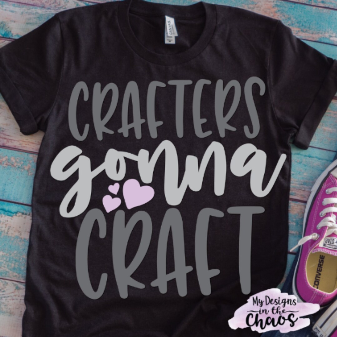 Crafter SVG File/ Crafty Cutting File/ Crafty Cut File/ Silhouette ...