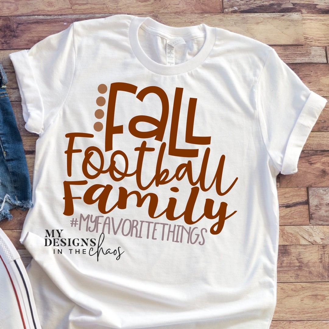 Football SVG File / Fall Football Family Svg / Fall Cutting File for ...