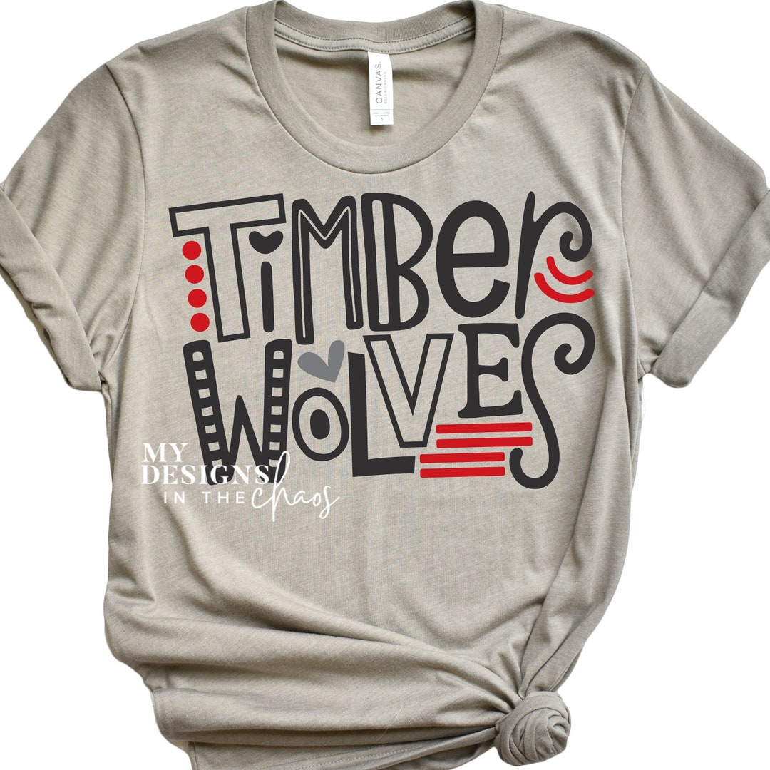 Timberwolves SVG/ Timberwolves PNG / Timberwolves Cutting File for ...