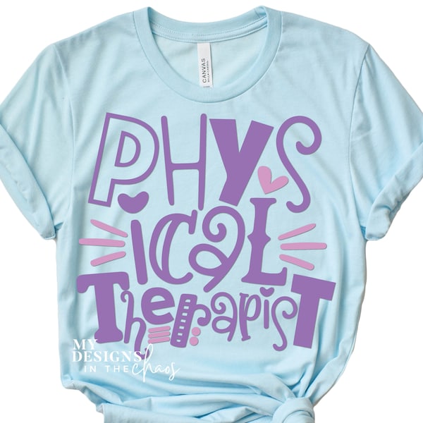 Physical Therapist Font - Etsy